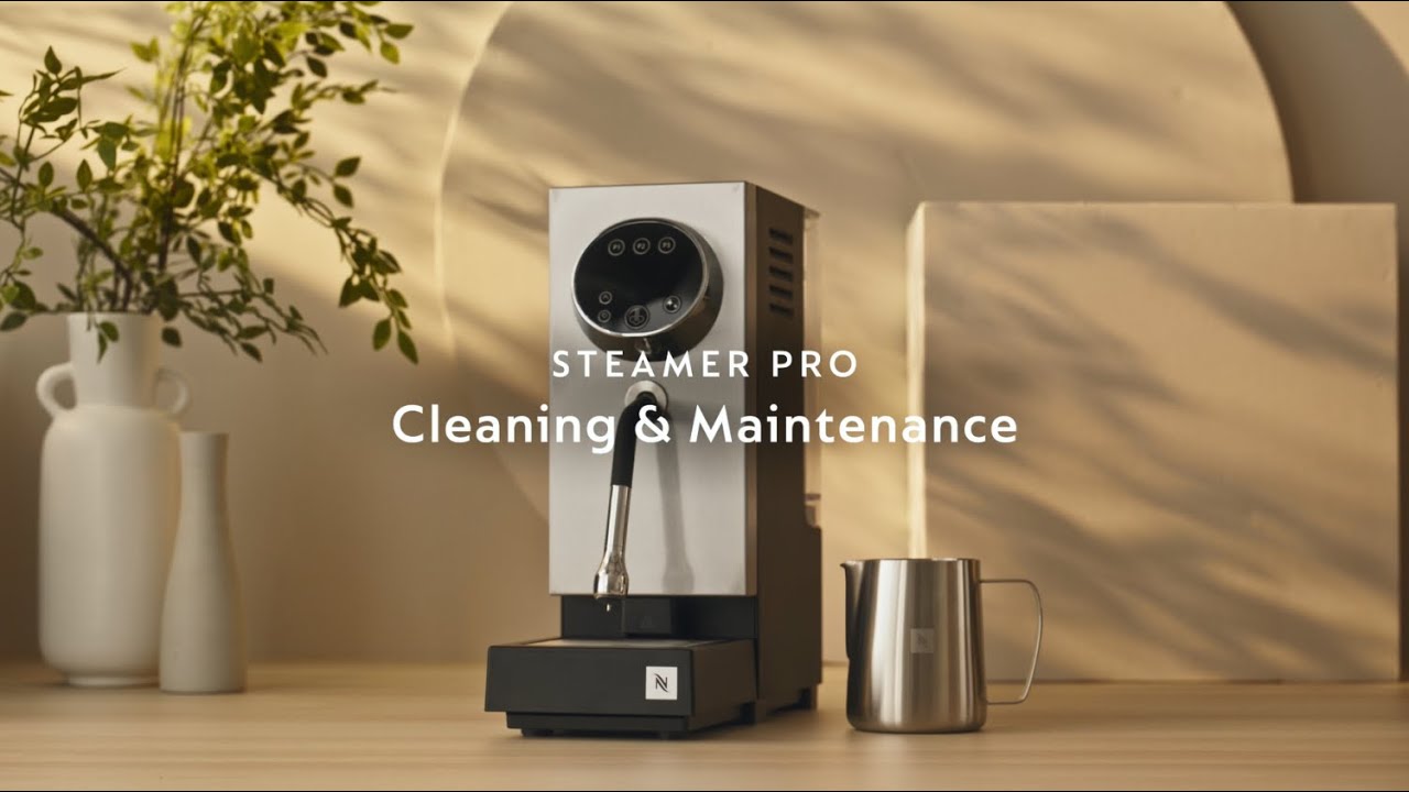 Nespresso Professional Steamer Pro – Cleaning & Maintenance - YouTube