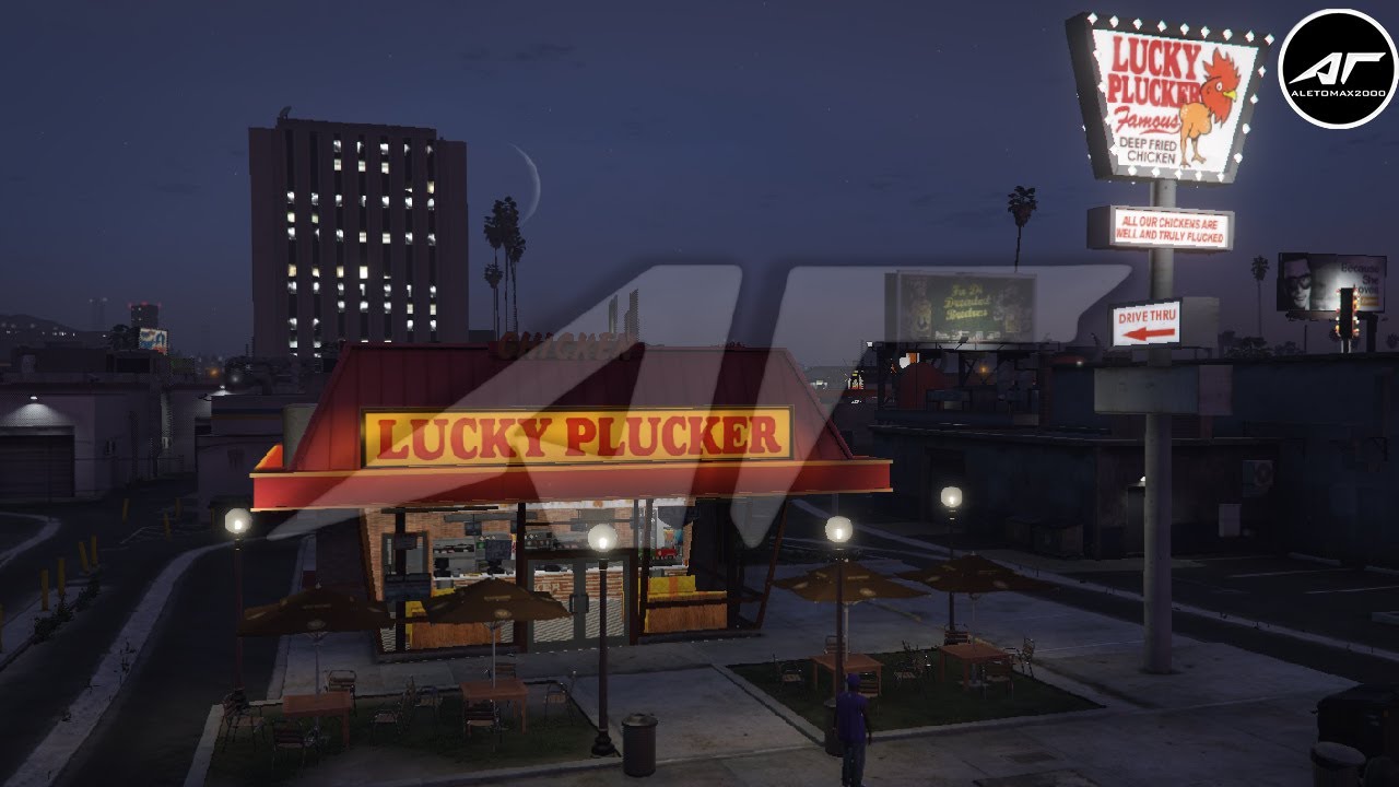 LUCKY PLUCKER - FIVEM FRIED CHICKEN FASTFOOD - YouTube