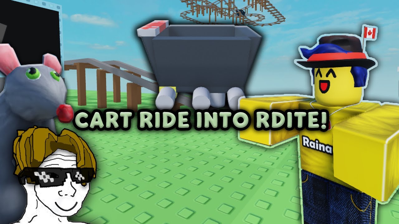 Cart Ride Into Rdite Funny Moments - YouTube