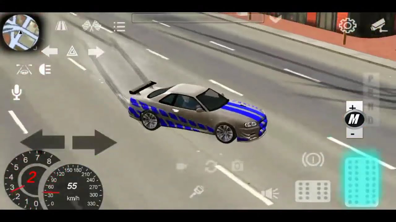 NİSSAN SKYLİNE GT-R R34 DRİFT - PAUL WALKER EDİTİON | CAR PARKİNG ...