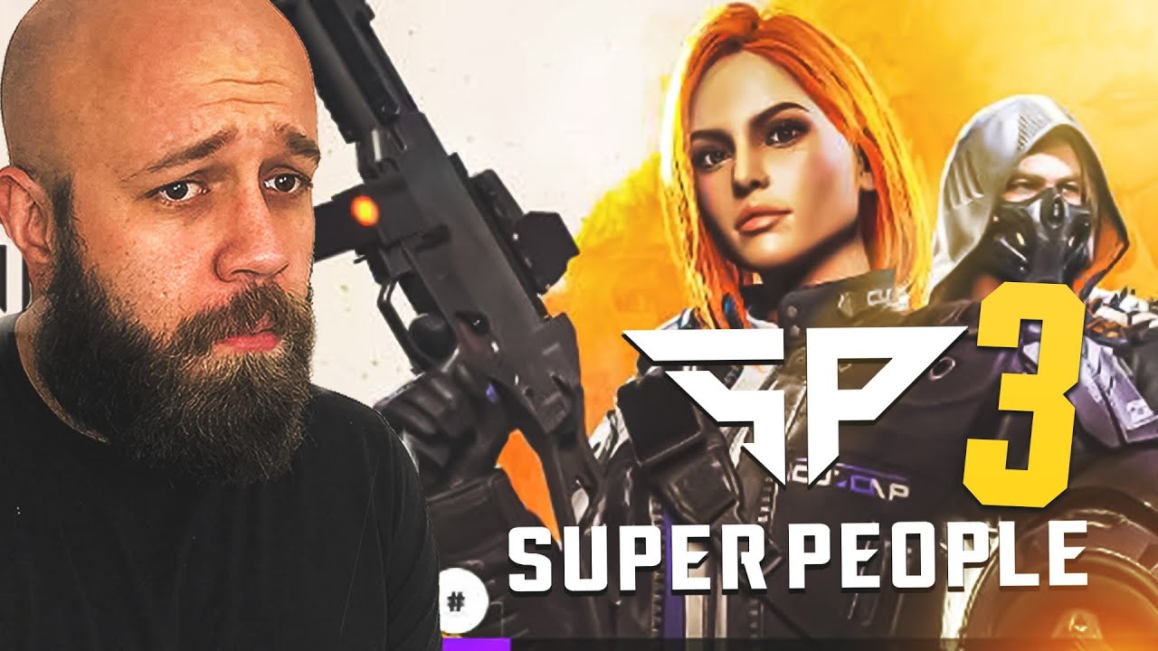 SUPER PEOPLE 3 a COPIA DO PUBG VEM AI! SERÁ QUE DESTA VEZ VAI ? ..... 🤡 ...