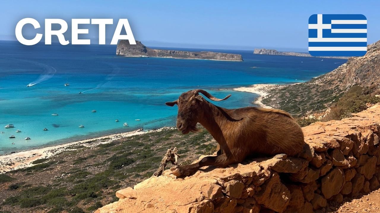 CONHECENDO CRETA, A ILHA PARADISÍACA DA GRÉCIA - com Luiz e Letícia ...