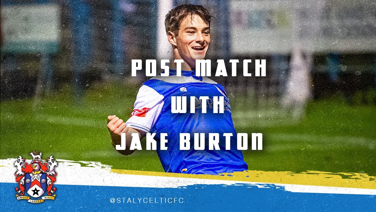 Post Match: Jake Burton's thoughts after scoring vs Whitby - YouTube