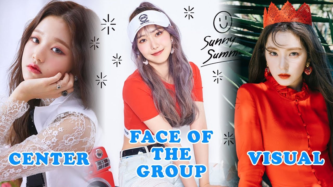 KPOP GIRL GROUP 2018 Visual, Face of the Group and Center - YouTube