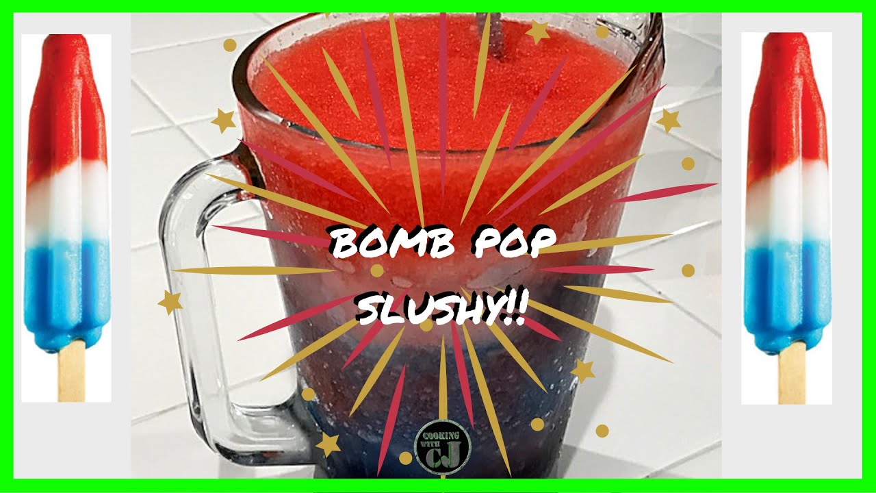 BOOZY BOMB POP SLUSHY! | Frozen Cocktail Recipe! - YouTube