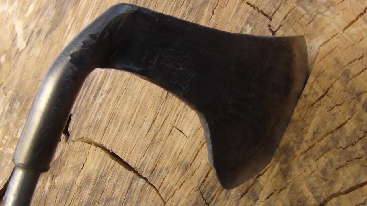 I made a golf club into an axe! - YouTube