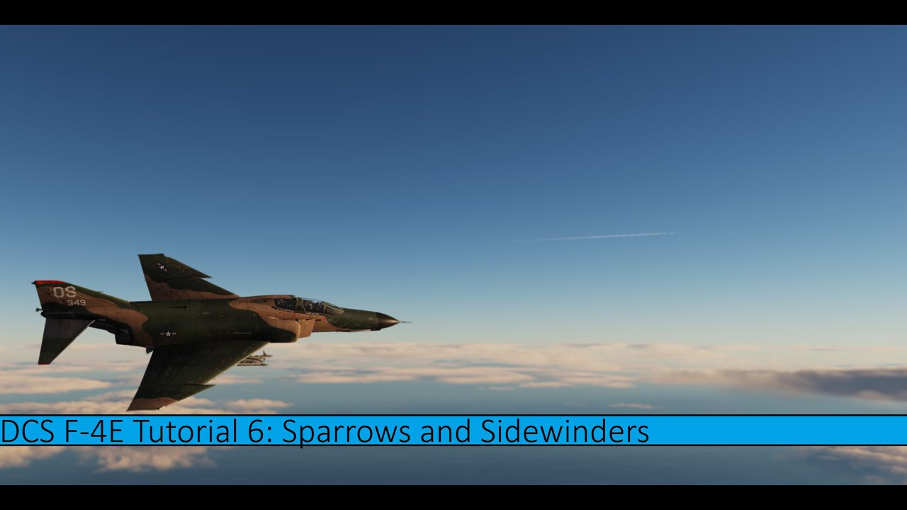 How to use Flood Mode and Sidewinders in the F4E - YouTube