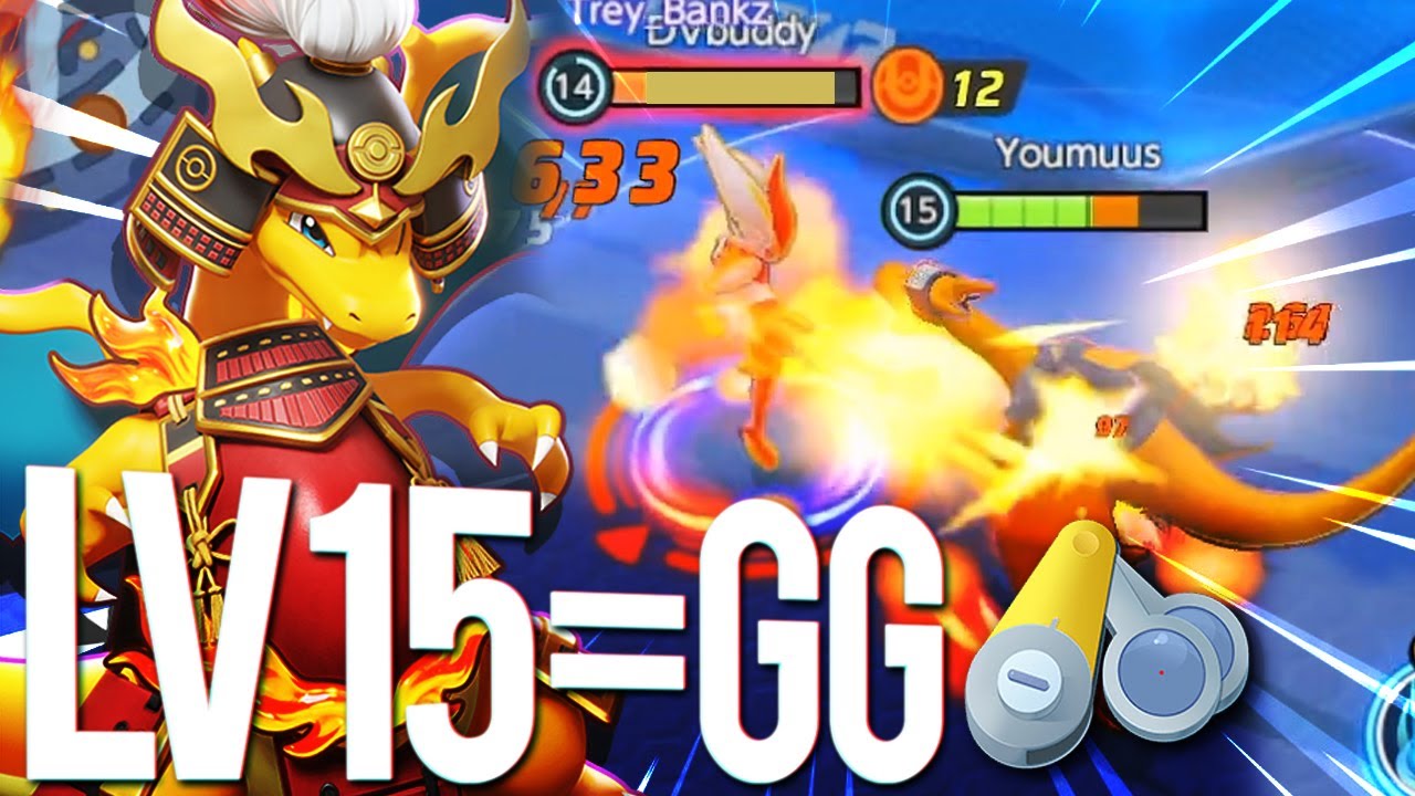 HOW TO SOLO CARRY ON CHARIZARD ! FULL CRIT EMBLEM BUILD ! POKEMON UNITE ...