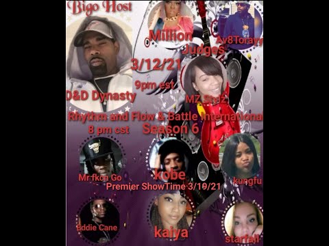 Rhythm and Flow Battle International Season 6 - 19 March 2021 9PM ESTA