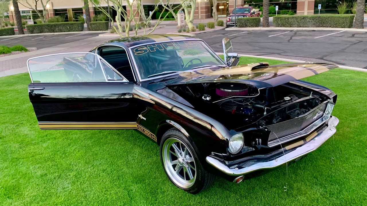 1966 Ford Mustang Fastback Shelby GT 350 tribute - YouTube