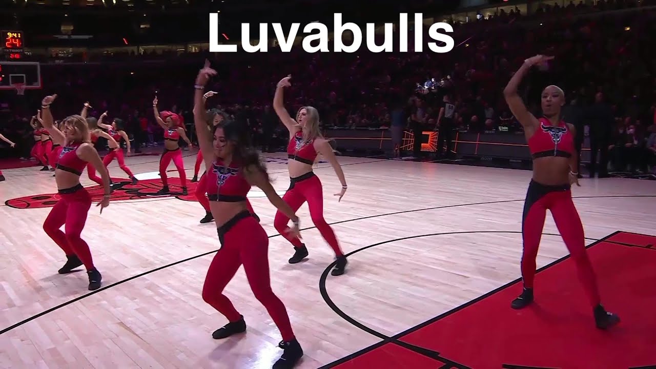Luvabulls (Chicago Bulls Dancers) - NBA Dancers - 11/8/2021 dance ...