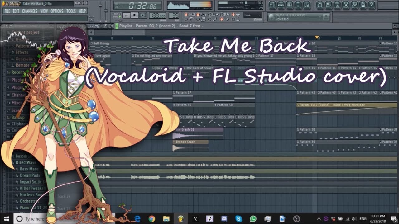【Avanna】 Take Me Back 【Vocaloid + FL Studio Cover】 - YouTube