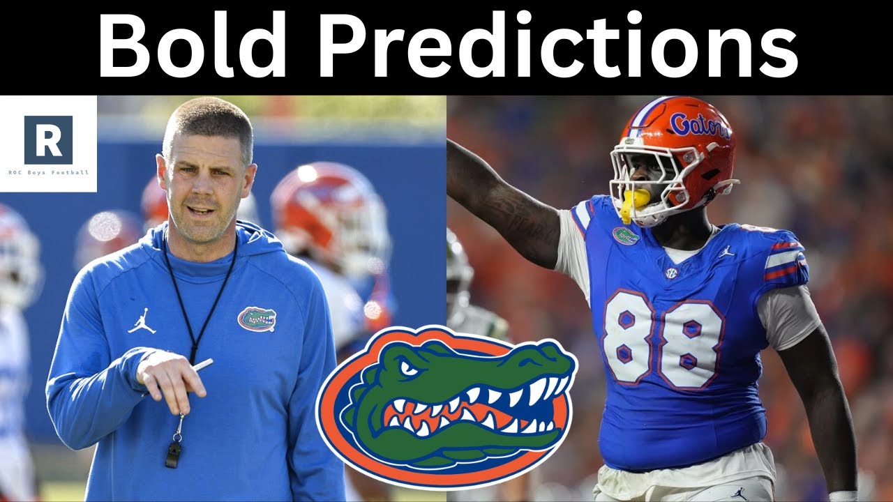 Florida Gators Football Bold Predictions In 2025 - YouTube