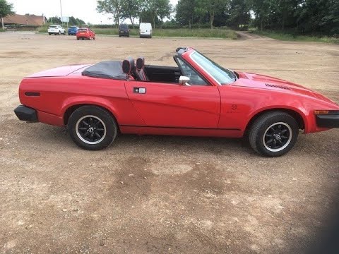 1980 Triumph TR7 Conversion to TR8 V8 - YouTube