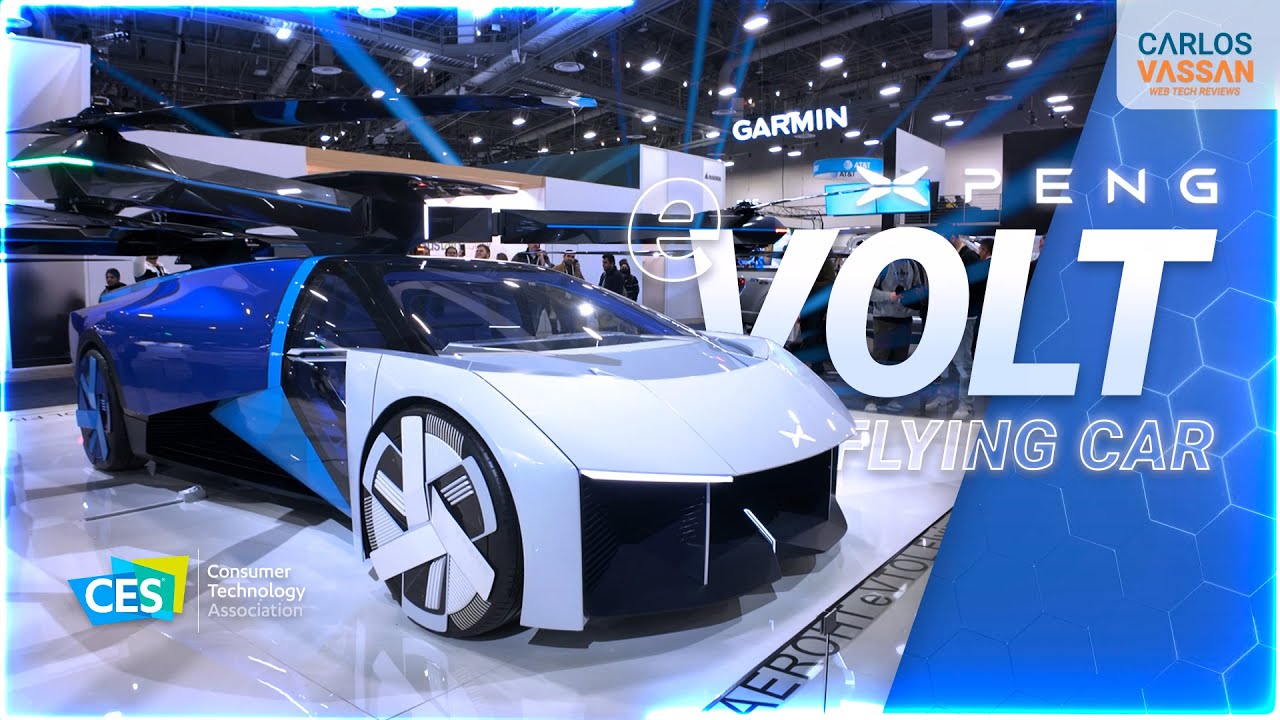 El AUTO VOLADOR del CES24 🤯 | XPENG eVOLT - YouTube