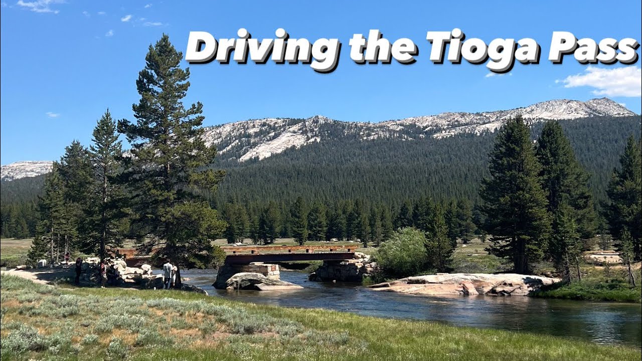 Driving the Tioga Pass!!! - YouTube