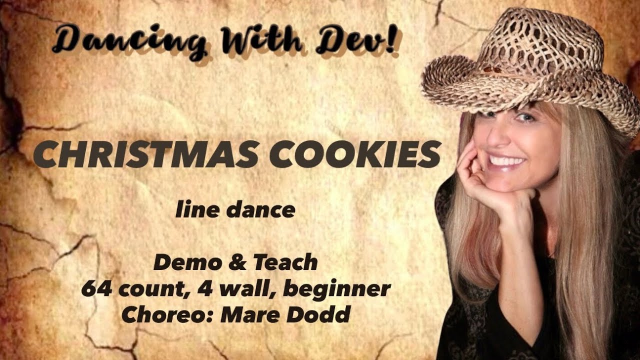 CHRISTMAS COOKIES- line dance- Demo & Teach - YouTube
