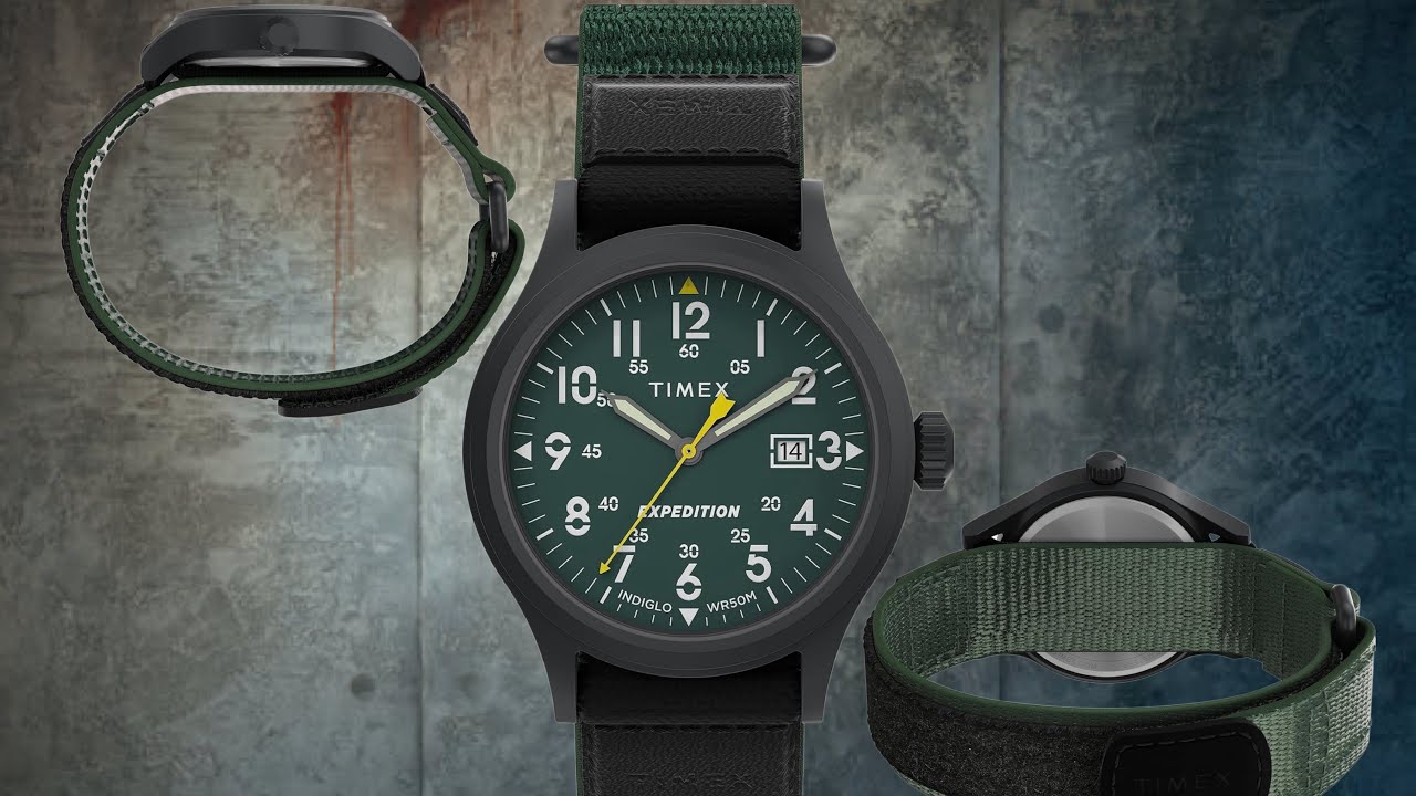 Why I prefer Nylon Velcro watches. New Timex piece. - YouTube