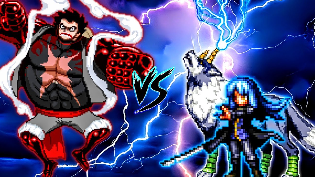 Dark Luffy V3 (New) VS Rimuru Demon Lord V3 in Jump Force Mugen - YouTube