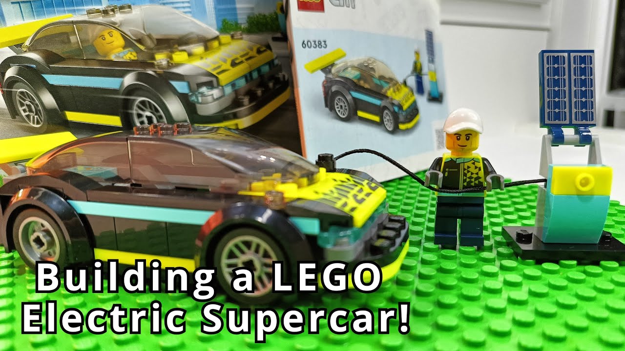 Assembling the LEGO EV Sports Car! | Lego City | Lego Asmr | Lego 60383 @myLego888 - YouTube