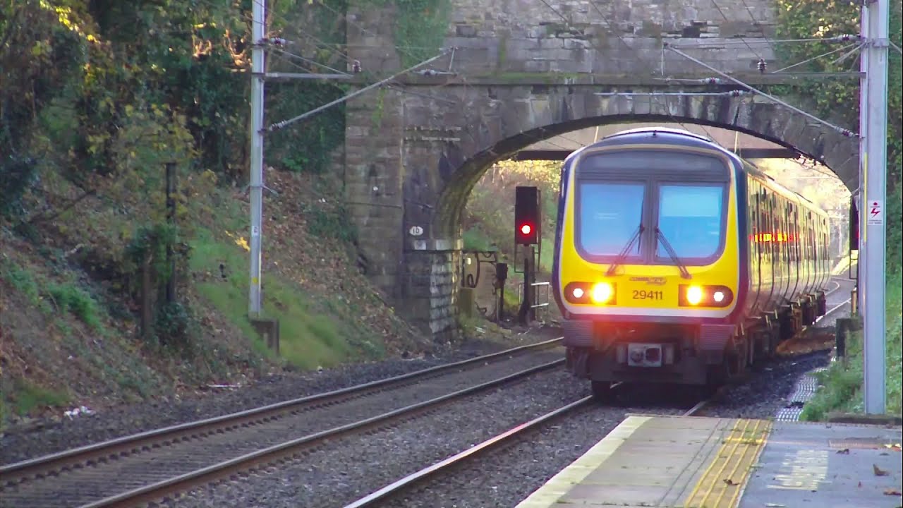 Irish Rail 29000 Class DMU 29411 - Killester Station, Dublin - YouTube