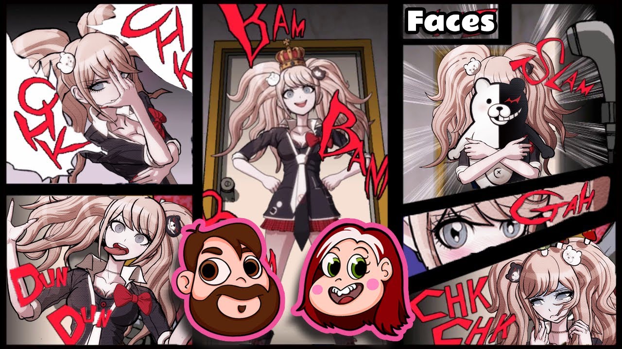 The Many Faces of Junko | Danganronpa - YouTube