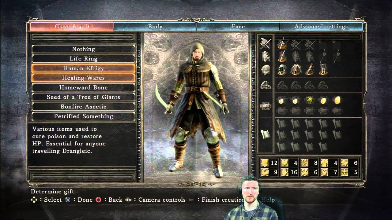 HD: Let's Play Dark Souls 2 [Part 2] Character Creation (PS3) - YouTube