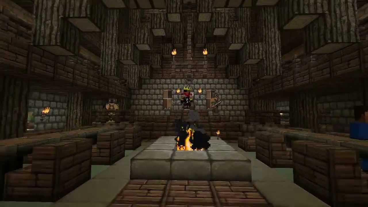 Skyrim DragonsReach : Minecraft Creations - YouTube