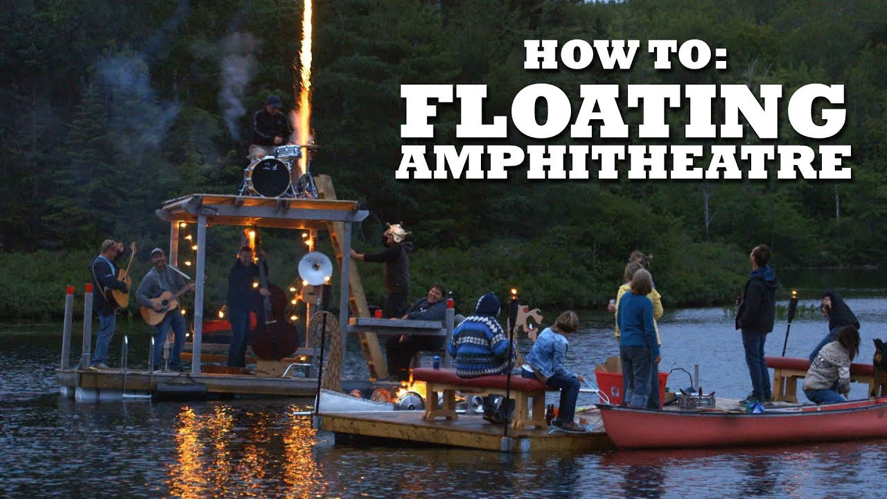The FLOATING Amphitheatre - YouTube