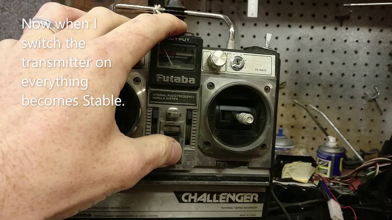 Robbe Moskito RC Helicopter Project Video 3 (Transmitter and Servo Test ...