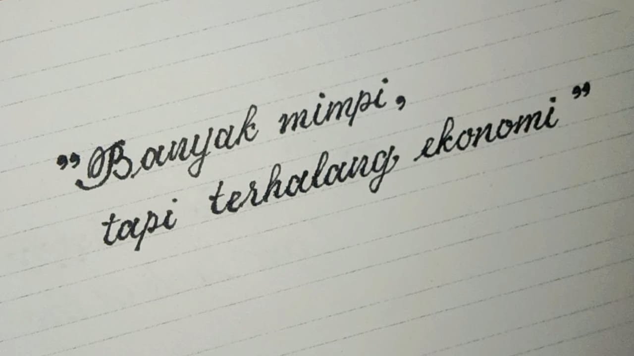 Tulisan Tangan Rapi dan Bagus │ Menulis Indah - YouTube