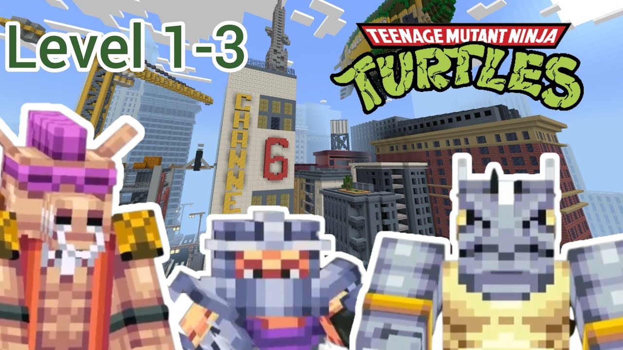 Minecraft Teenage Mutant Ninja Turtles DLC - Gameplay Walkthrough ...