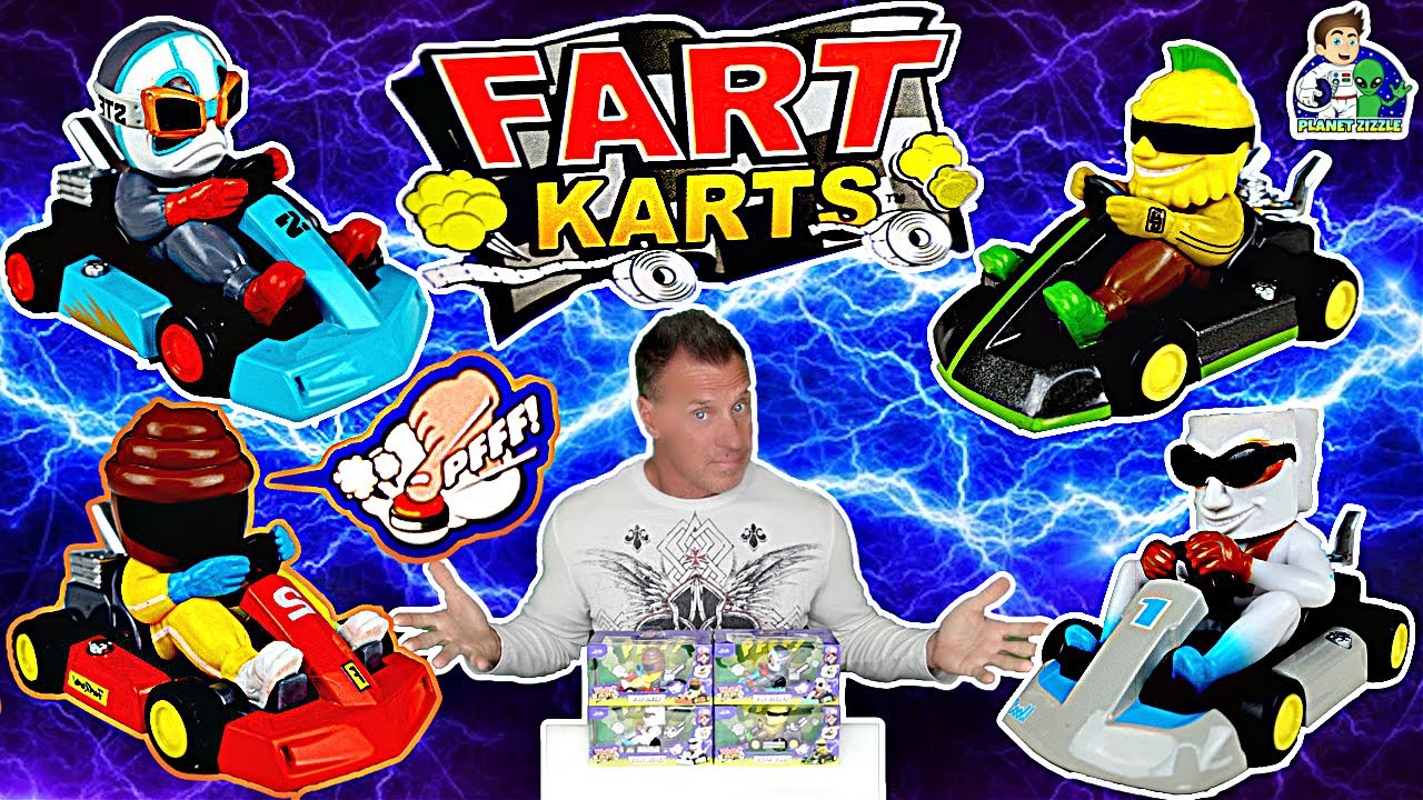 Fart Karts funny farting race cars - YouTube