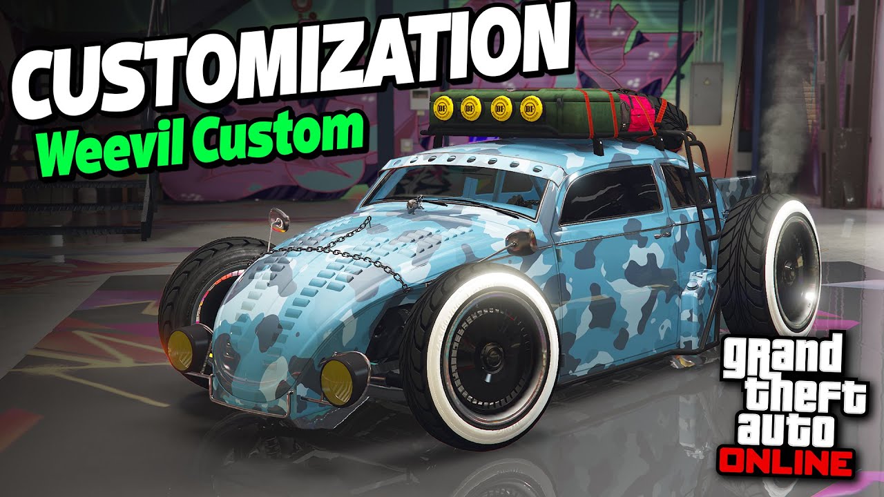 GTA 5 Online - BF Weevil Custom (VW Beetle Rat Rod) | Benny's Original ...