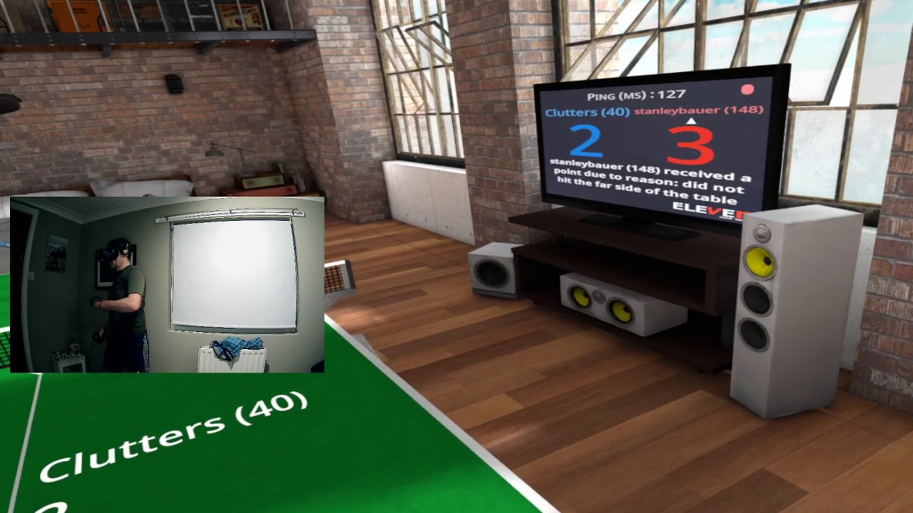 Eleven Table Tennis VR Game - YouTube
