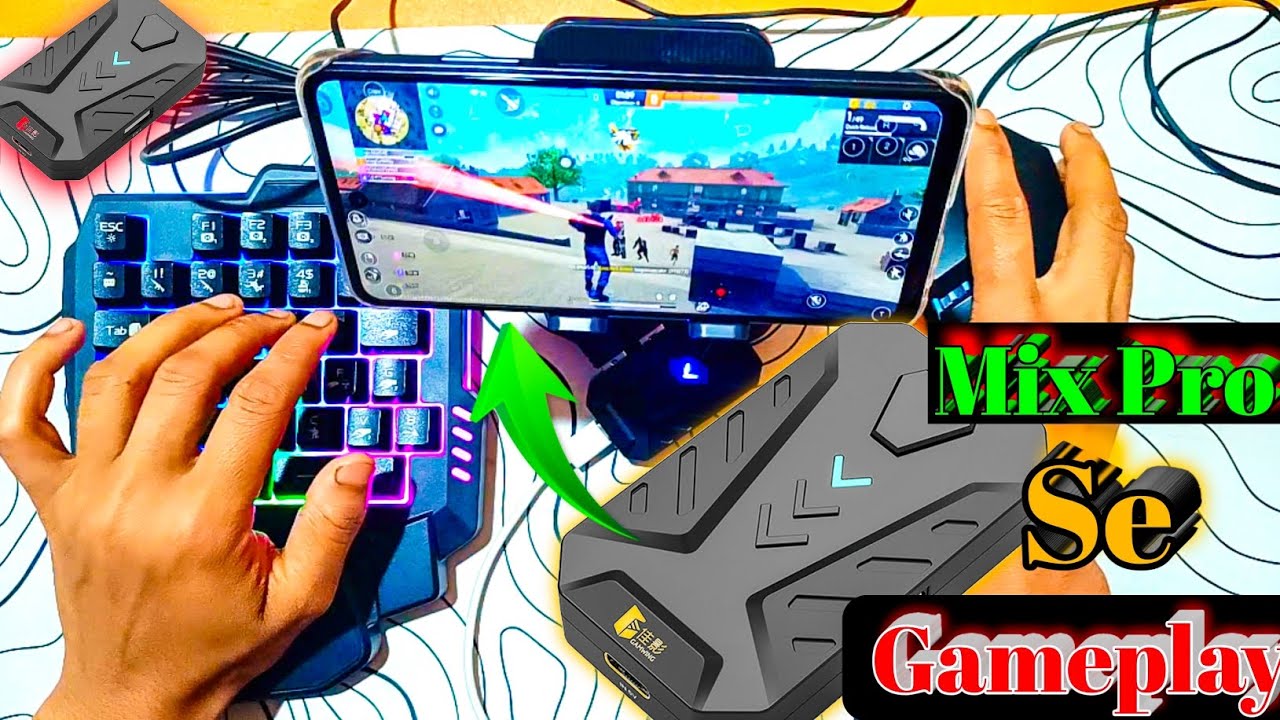 Mix Pro Highlight Gameplay With Keyboard Mause In Mobile/ Mix Proसे गेम ...