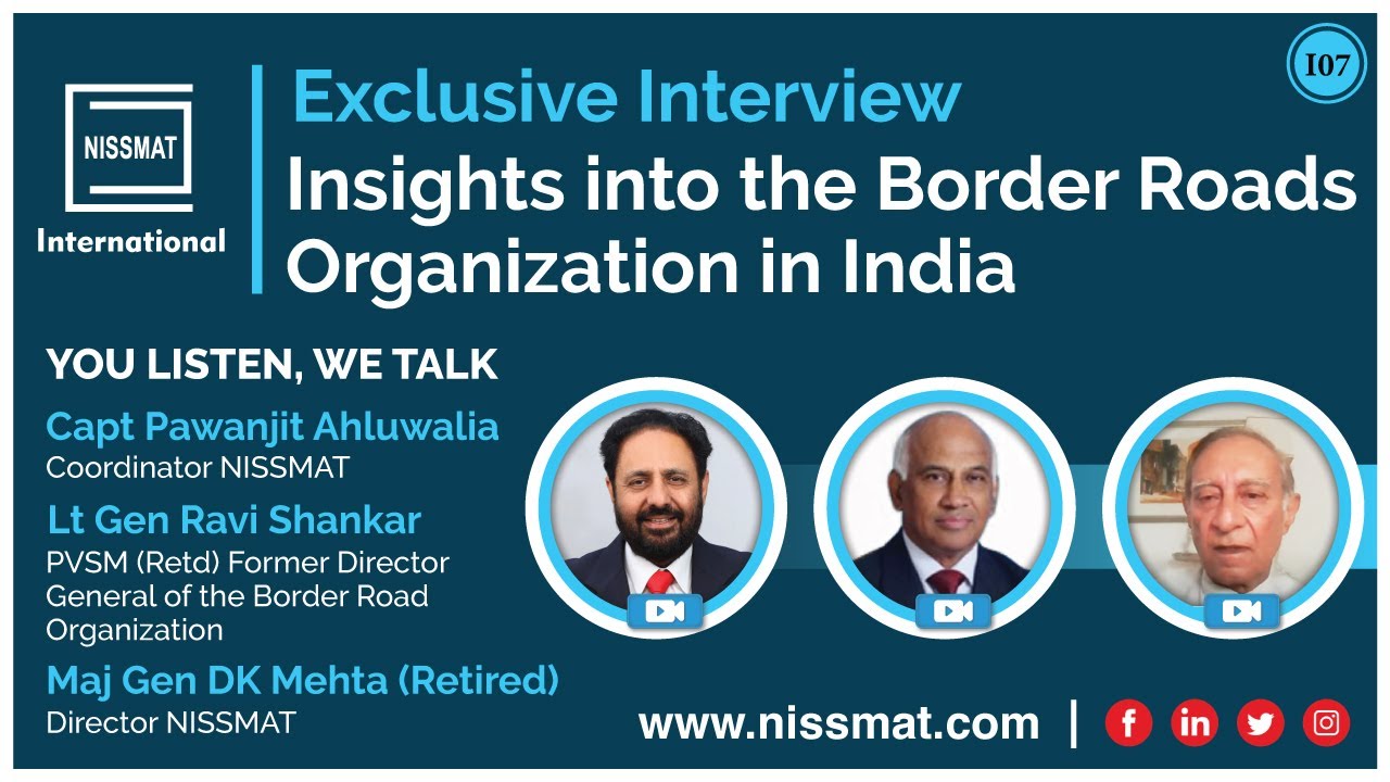 Insights into the Border Roads Organization in India - I07 - YouTube