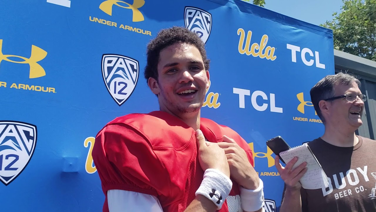 Austin Burton after practice Aug. 4 - YouTube