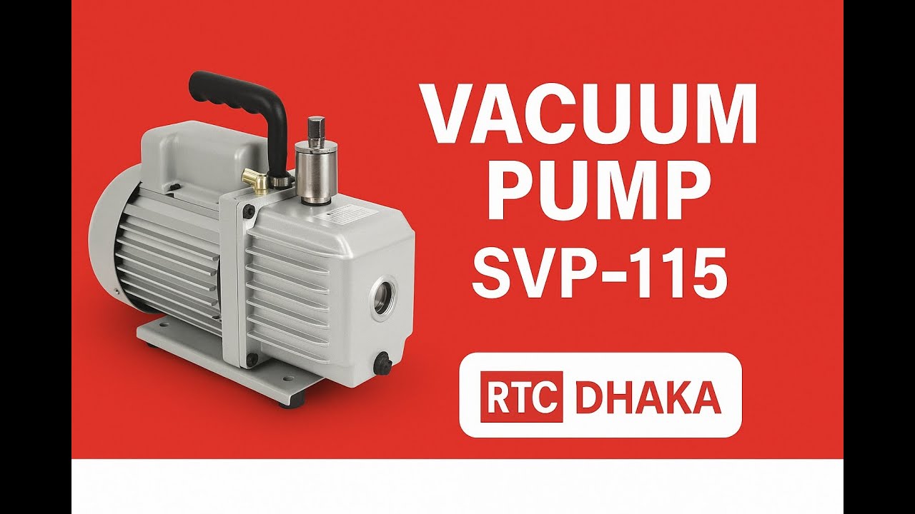 Vacuum Pump, Vacuum Pump SVP 115 Model Best PUMP - YouTube