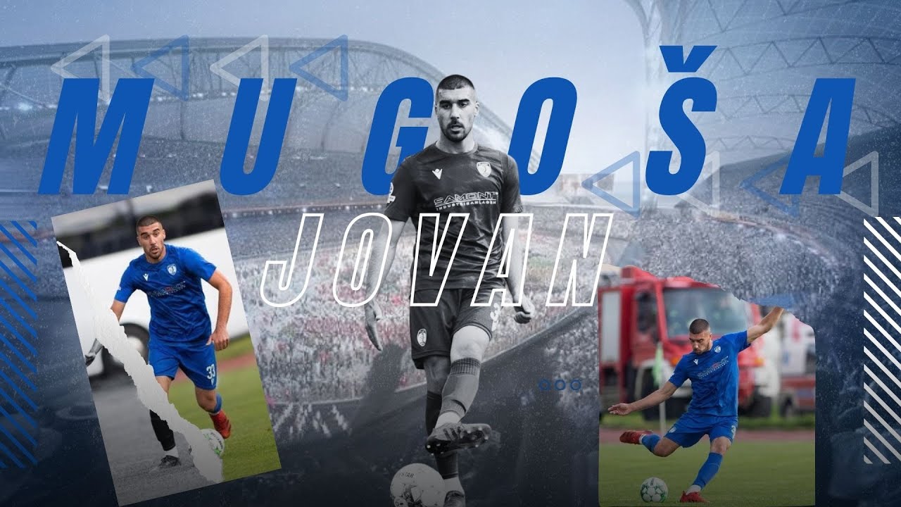 Jovan Mugosa FK JEZERO Centre back Highlights 2024 - YouTube