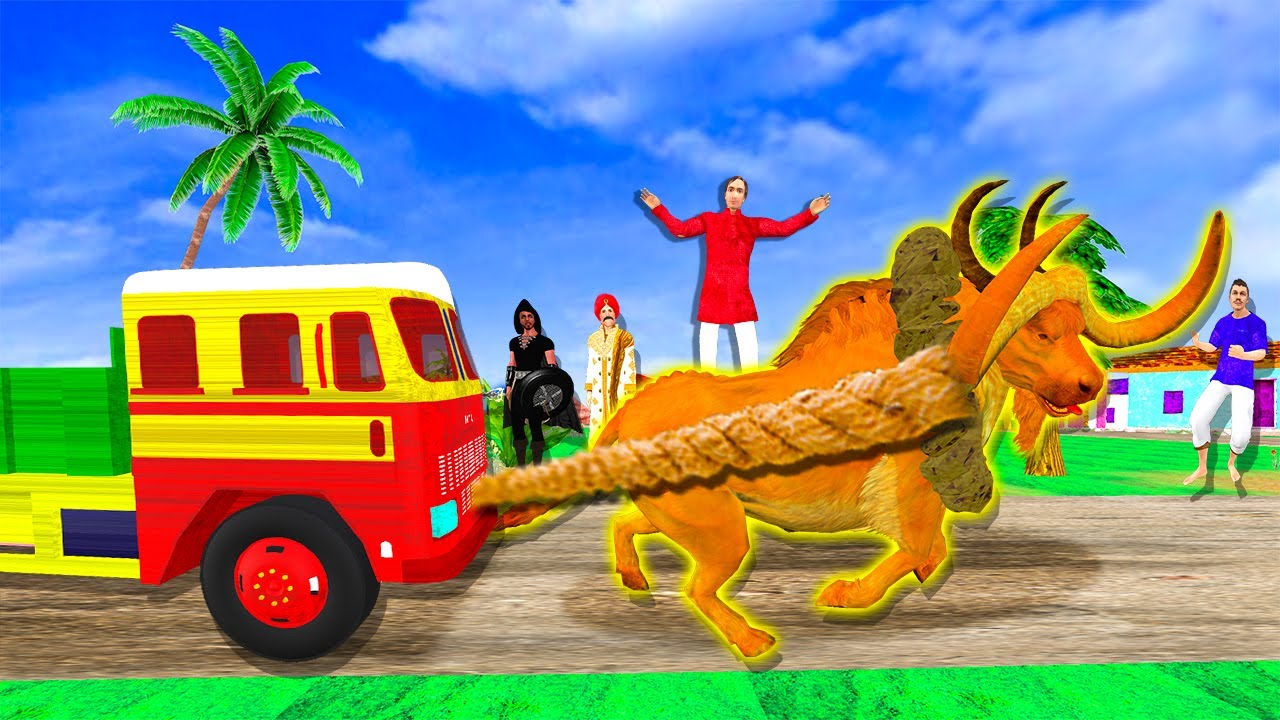 जादुई बैल Magical Bull - 3D Animated Hindi Kahaniya Fairy Tales - YouTube