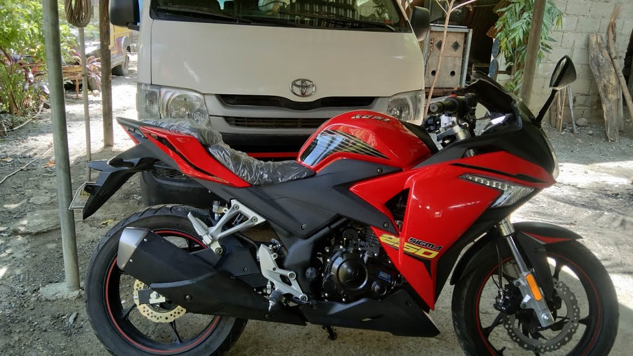 Bigbike ng papsi ko☺️♥️ bagong baby namin. Rusi sigma 250cc - YouTube