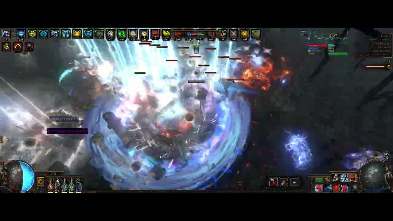 POE (3.18) Occultist COC Cyclone Icenova - YouTube