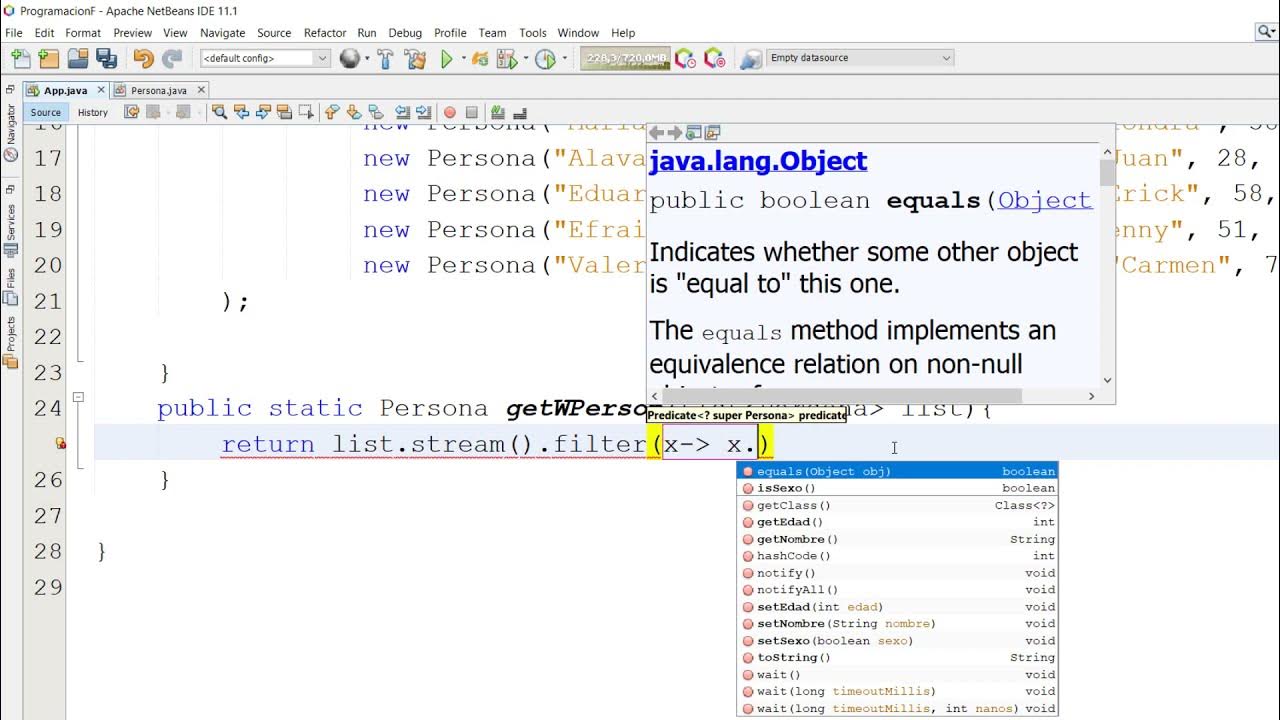 Filtrar Objeto Mayor de una lista usando programacion funcional en java ...