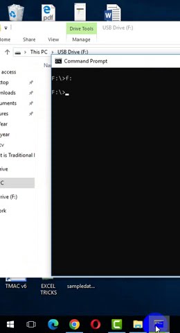 Show hidden files in USB | Trick to hidden files through CMD # ...