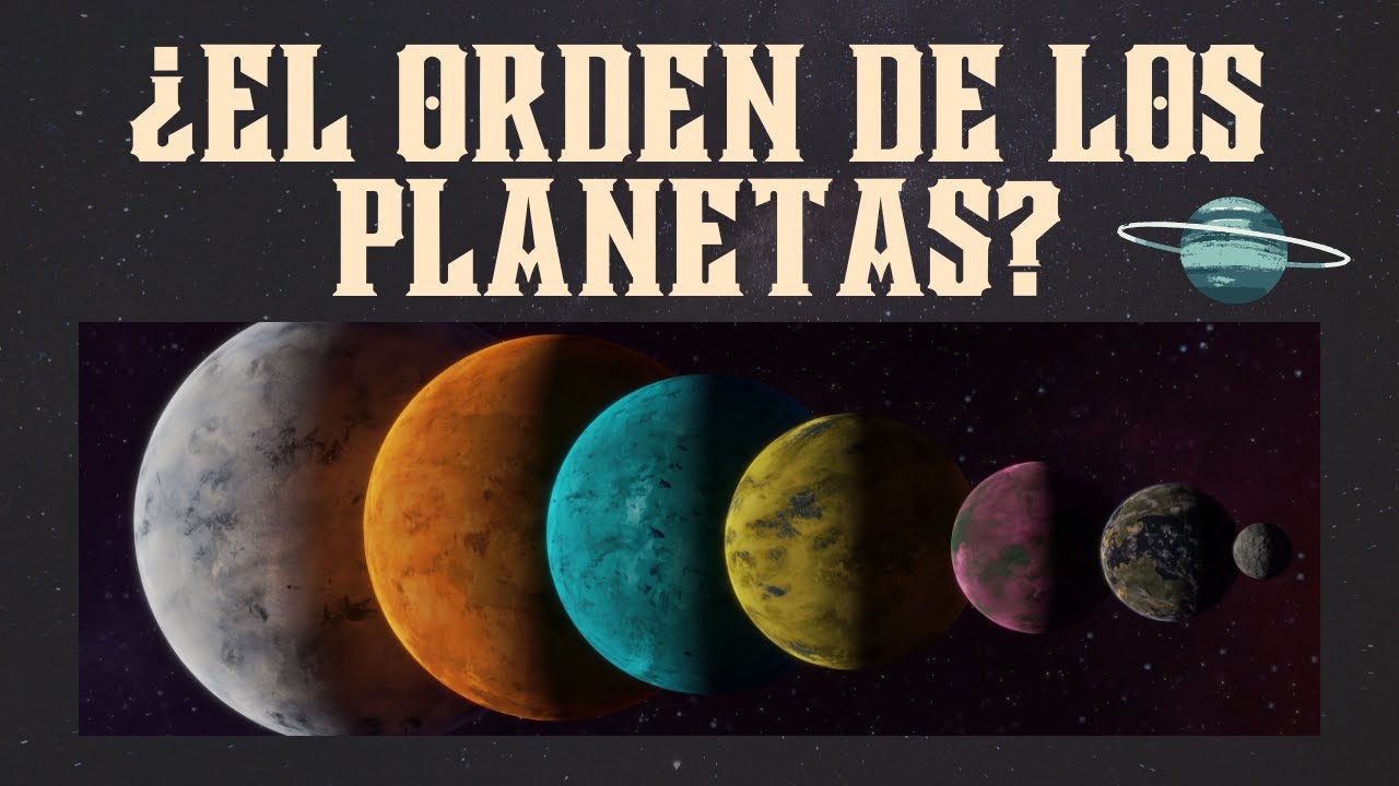 ¿Sabes cuál es el orden de los planetas? ¡Descifrando el Enigma Cósmico ...