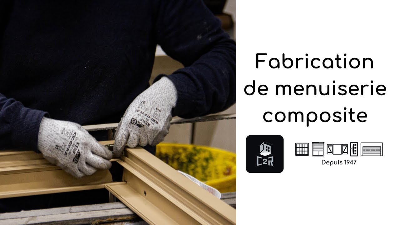 Fabrication de menuiserie composite Génésia 🏭 - YouTube