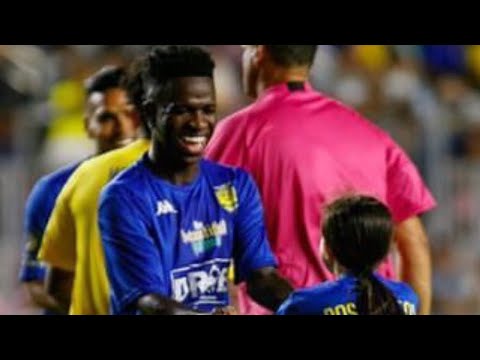 The day I played with VINI JR - YouTube