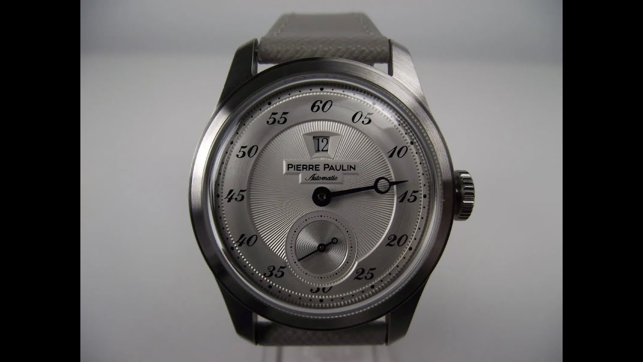 Pierre Paulin Jumping Hour Automatic 4K Watch Review - YouTube