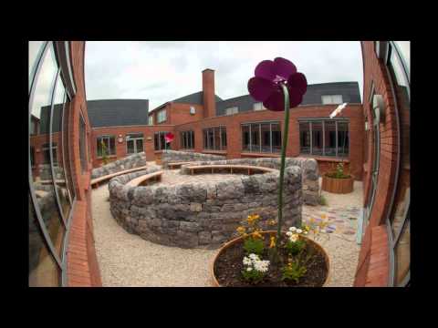 Stone Art Blog: Building a courtyard classroom